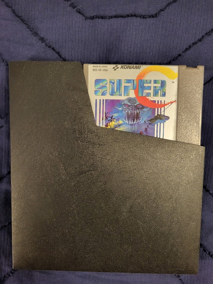 Super C (1985 Konami Nintendo, Authentic NES Cart) Super Contra ...