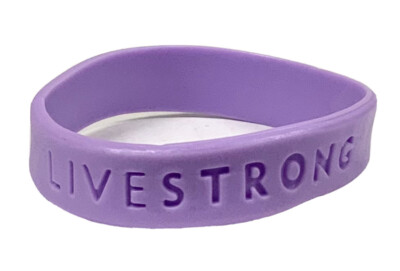 Lot of 12 Livestrong Purple Wrist Band Bracelets Silicone | eBay