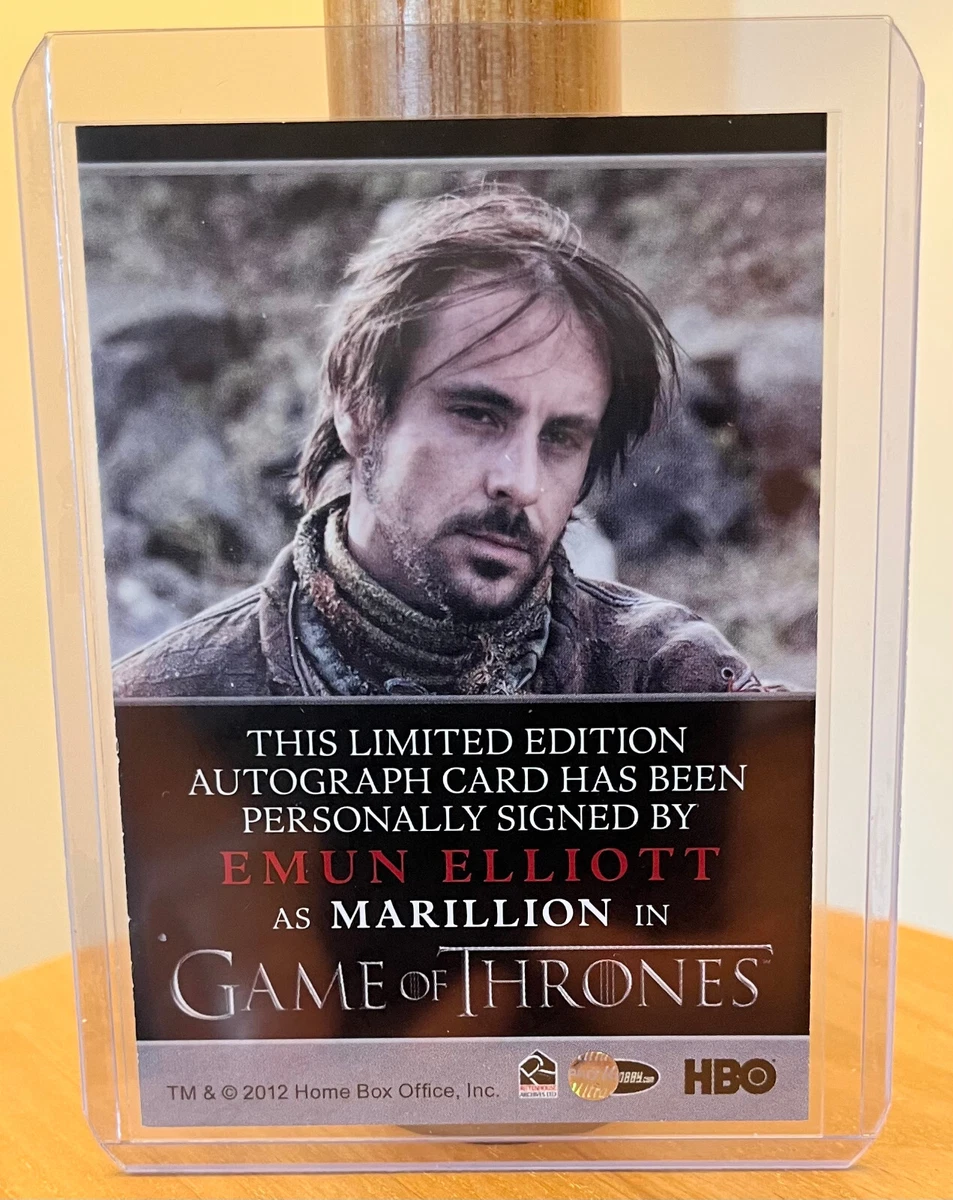 Emun Elliott Game Of Thrones Marillion