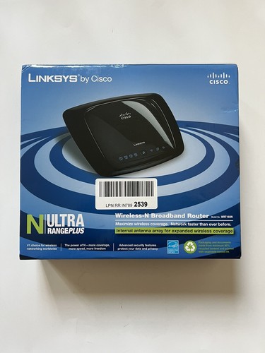Linksys ultra range plus wireless -N Broadband Router WRT160N V2 Cisco ...