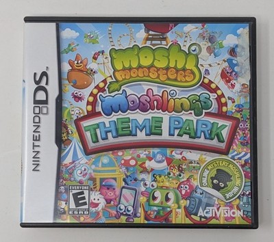 Moshi Monsters Moshlings Theme Park Nintendo DS Complete CIB ...