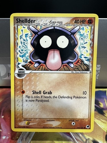 Pokémon TCG Shellder - EX Dragon Frontiers 63/101 Regular Common NM | eBay