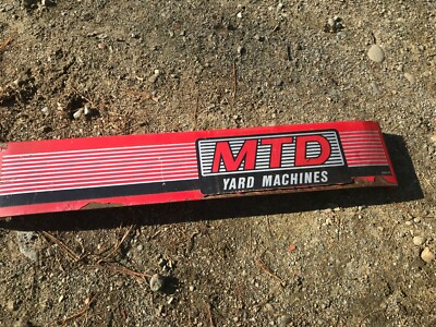 Yard Machines /MTD SNOWBLOWER Panel w/ Decal 705-5232 [6] | eBay