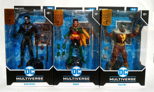 McFarlane Gold Label DC VS. VAMPIRES Nightwing Robin SHAZAM! Action ...