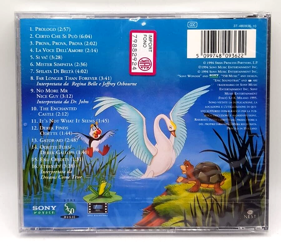 Lex de Azevedo E David Zippel - L' Spell Of Lake Ost - CD Music Sealed ...