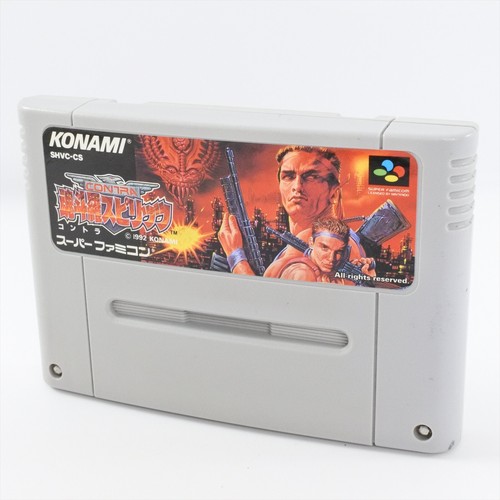 Super Famicom CONTRA SPIRITS Cartridge Only Nintendo 2219 sfc | eBay