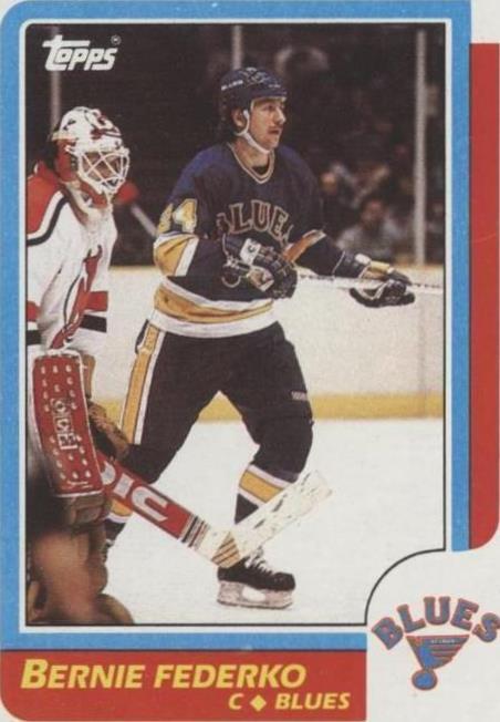 1986-87 Topps - Bernie Federko #105 for sale online | eBay