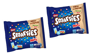 2x Nestle Smarties Mini Candies Chocolate Dragees Sweets Candies 216g 7 ...