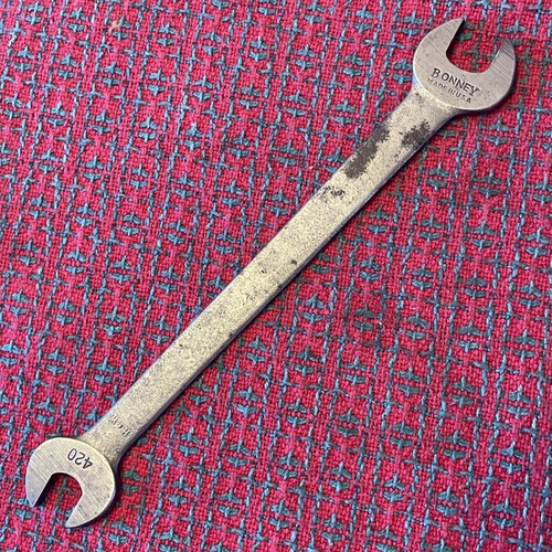 Vintage Bonney Tappet Wrench 7/16” 17/32” USA 🇺🇸 Bonaloy | eBay