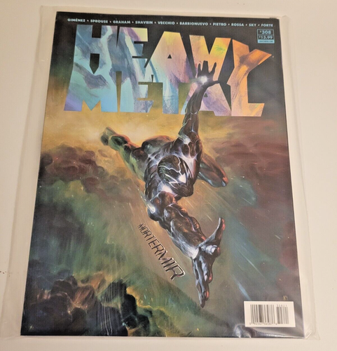 Heavy Metal Magazine Issue 308 Cover B New In Plastic July 2021 | eBay