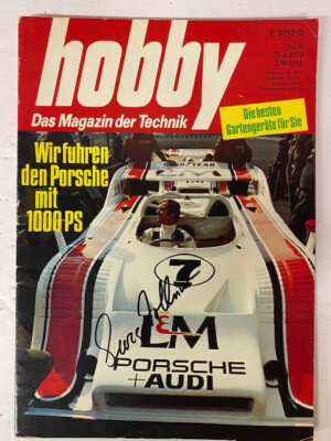 GERMAN HOBBY MAGAZINE WITH 917 /10 STORY FOLLMER SIGNED COVER .1973 | eBay