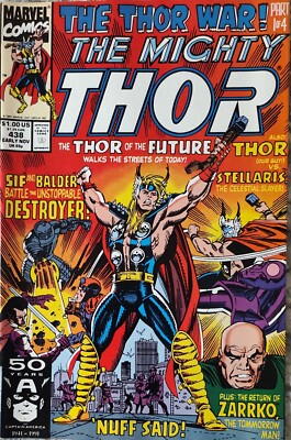 THE MIGHTY THOR ISSUE # 438. MARVEL COMICS. VOL 1 SERIES. Early Nov1991 ...