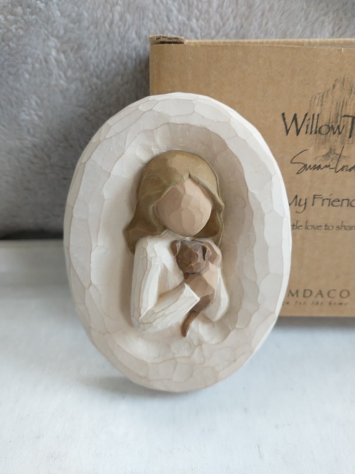 Willow Tree Susan Lordi My Friend Plaque Puppy Dog #26515 with box | eBay