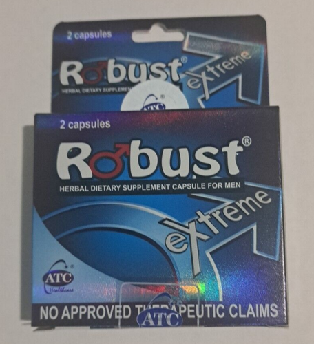 SALE AUTHENTIC Robust Dietary Supplement for Men 100% All Natural ...