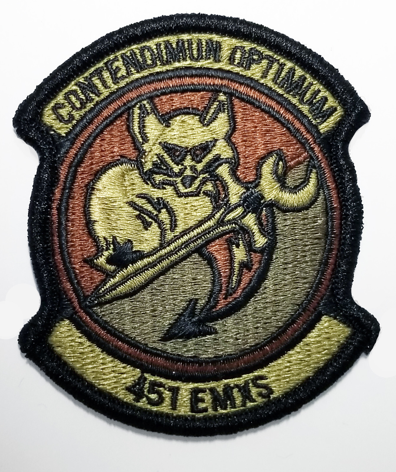 Air Force 451st Equipment Maintenance Squadron Subdued Hook Back Patch ...