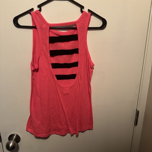 Victoria's Secret VSX Sport Hot Pink Racerback Tank Top Womens ...
