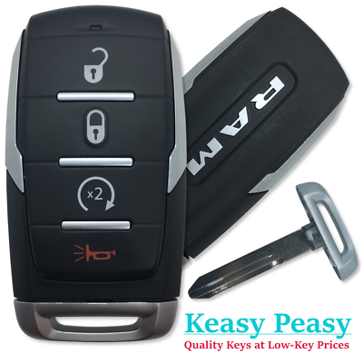 OEM Ram 1500 2019-22 Proximity Remote Start Fob FCC: OHT-4882056 PN ...