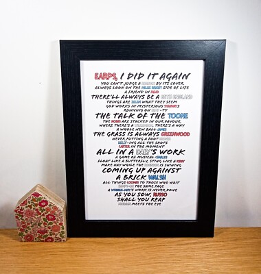 England Lionesses Poster A4 Print (Unframed)-Women Football Christmas ...