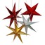 Large LED Decorative Festive Paper Star Hanging Christmas Lantern Xmas ...