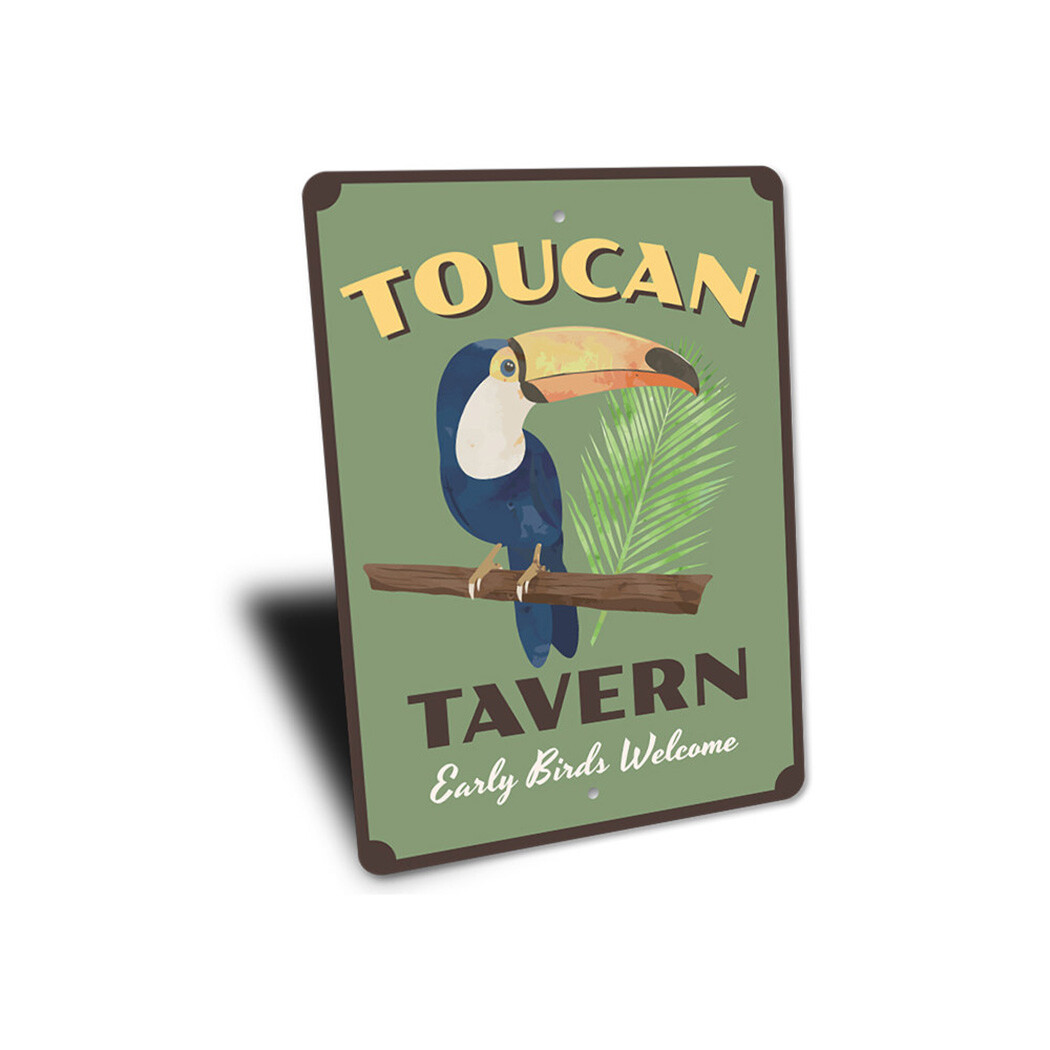 Toucan Sign, Toucan Decor, Toucan Lover Aluminum Metal Decor Sign | eBay