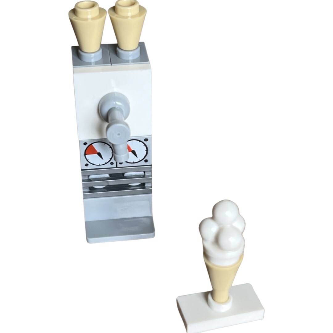 LEGO ICE Cream Whippy Machine - Parlour with Cones & Scoops MOC | eBay