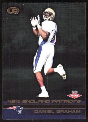 2002 5669B Pacific Heads Up Daniel Graham Rookie 0516/1090 New England ...
