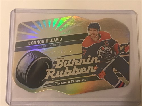 23-24 Parkhurst. Burnin Rubber. CONNOR McDAVID. 313/349. OILERS | eBay