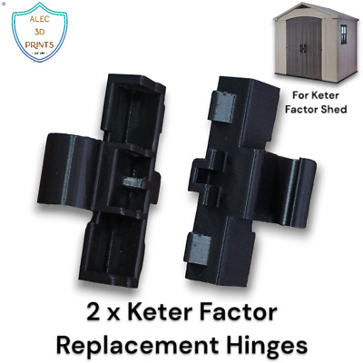 Keter Factor Hinges Hinge Replacement Spare Part Garden Storage Unit ...