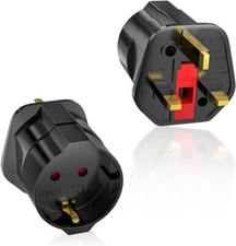 2 Pin To 3 Pin Plug Adapter for sale | eBay
