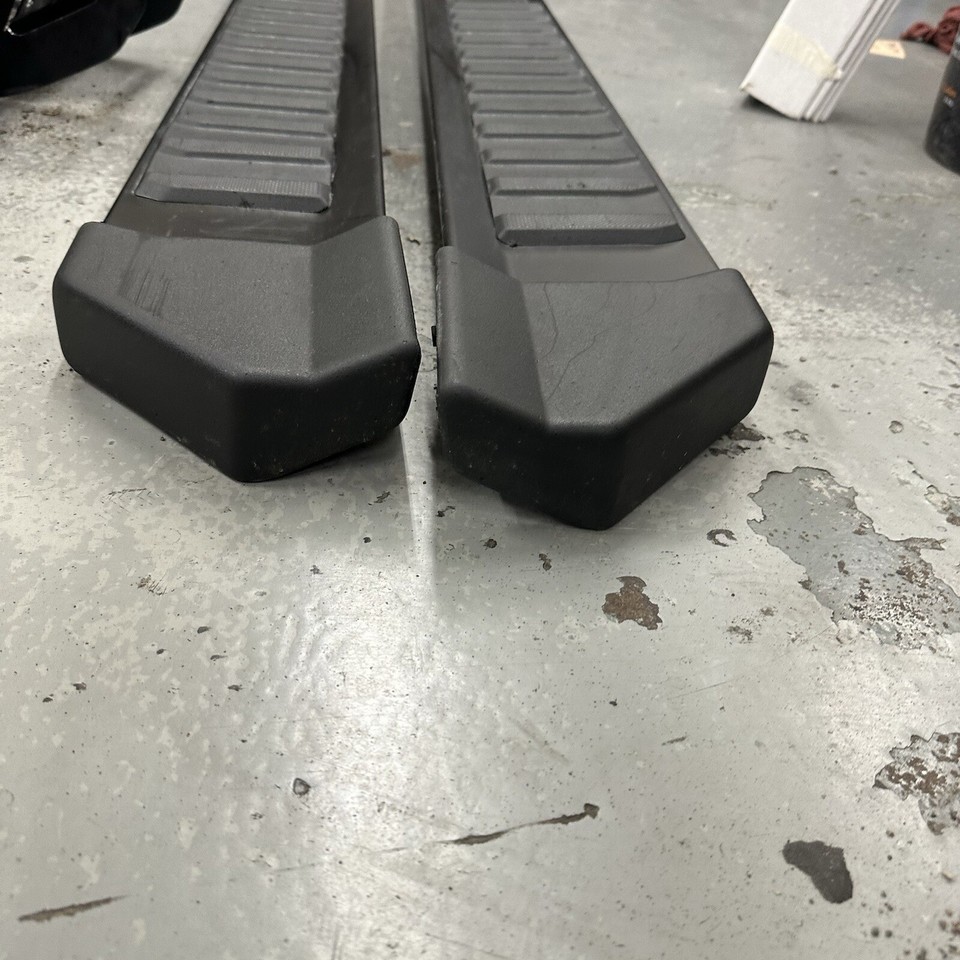 2015-2024 Crew Cab Ford F-150 Running Boards Side Steps Bars BLACK 6 ...