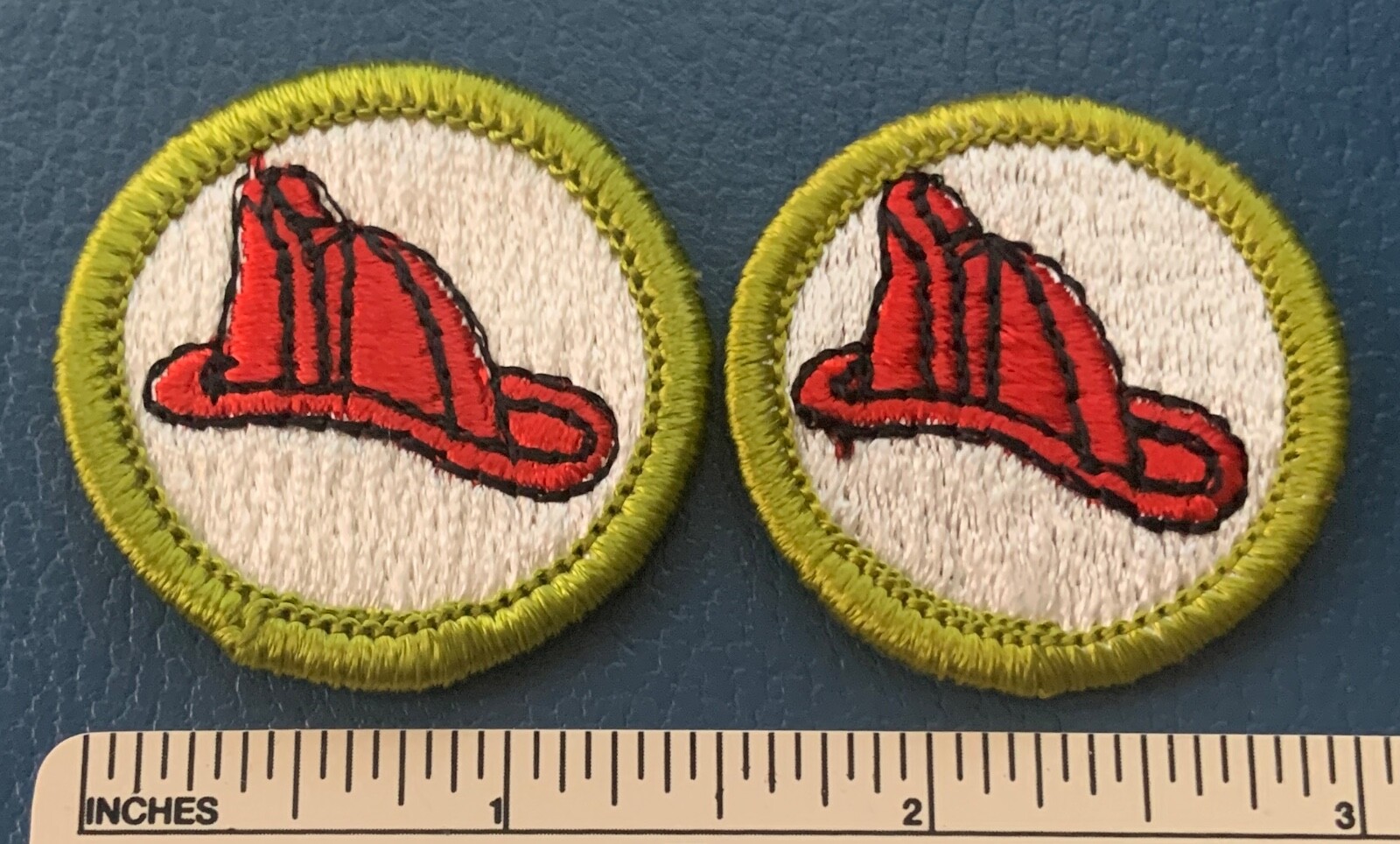 2 Different FIREMANSHIP Boy Scouts of America MERIT BADGE PATCHES BSA ...
