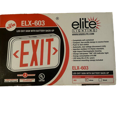 Exit Signs - Exit Signs Elite