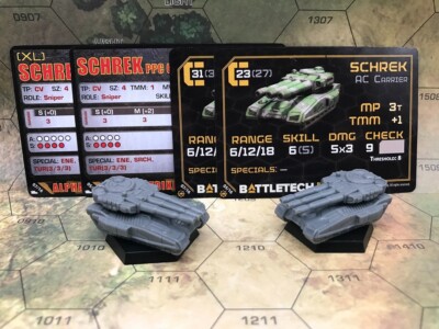 BattleTech Schrek PPC Carriers (CGL New Sculpt) | eBay