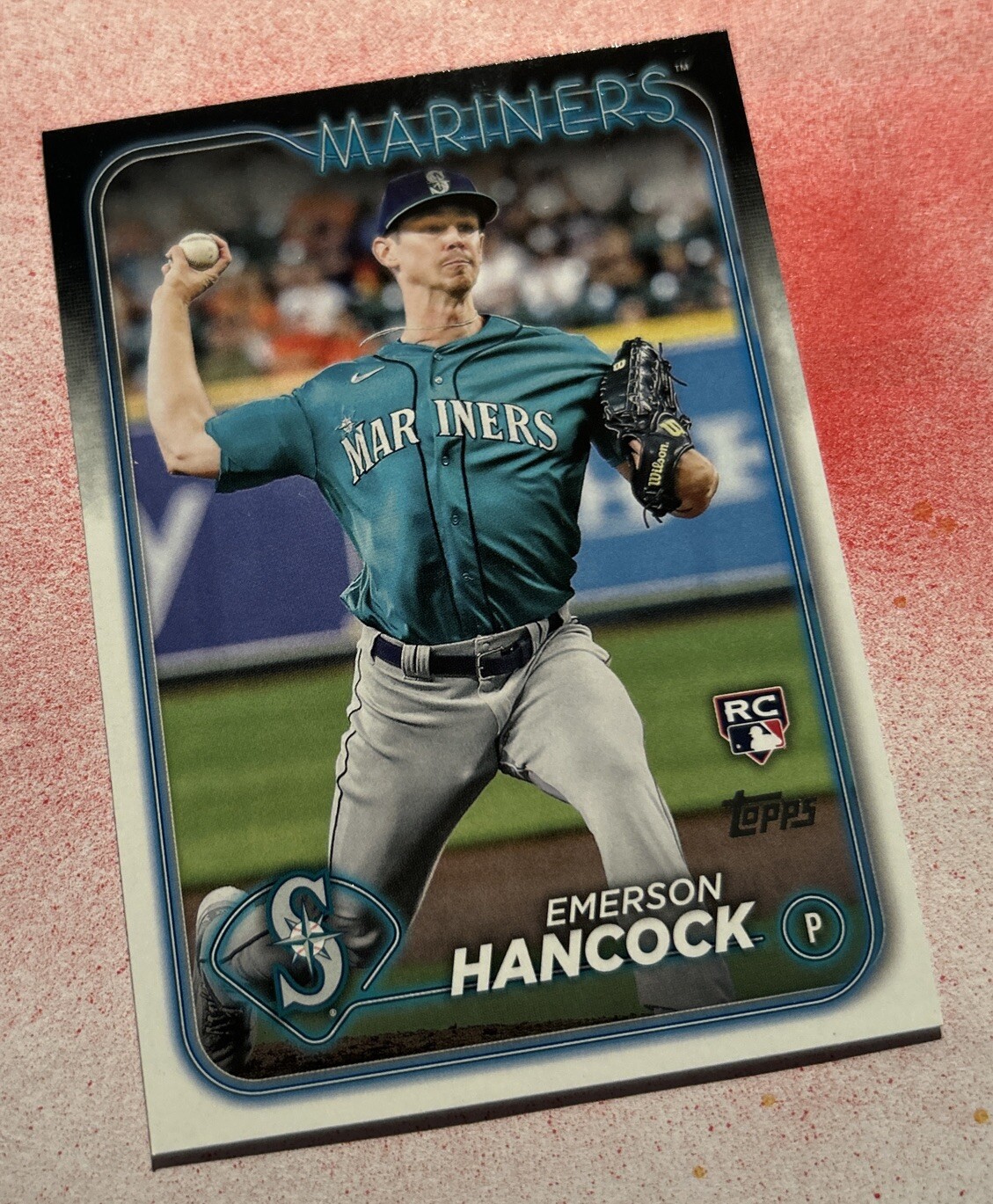 2024 Topps Series 1 Emerson Hancock RC Rookie #39 Seattle Mariners ...