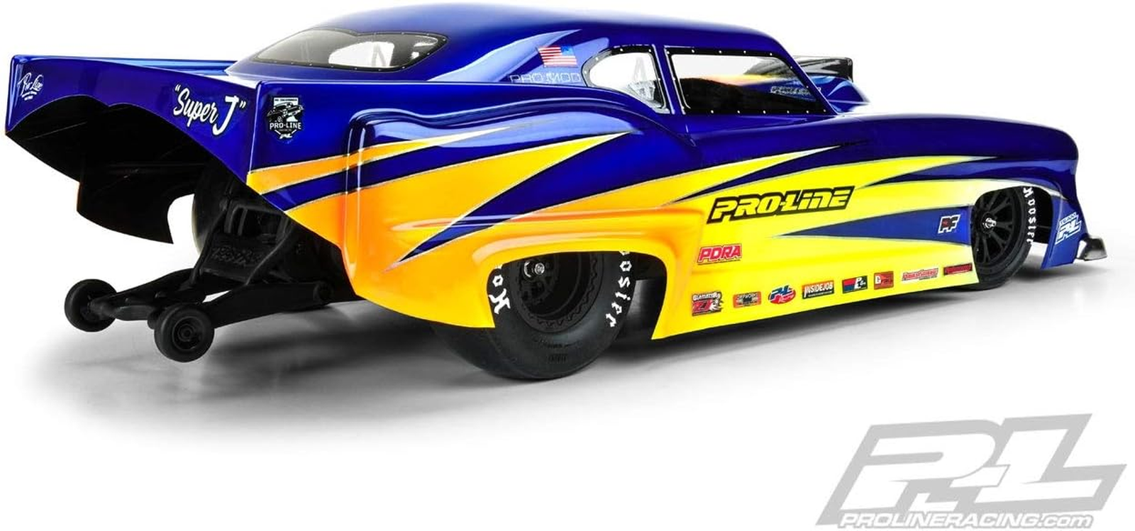 1/10 Super J Pro-Mod Clear Body Drag Car PRO352300 Car/Truck Bodies ...