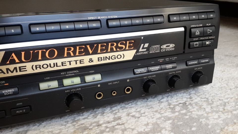 SHARP MV-K7000 CD / LASER DISC Player | eBay