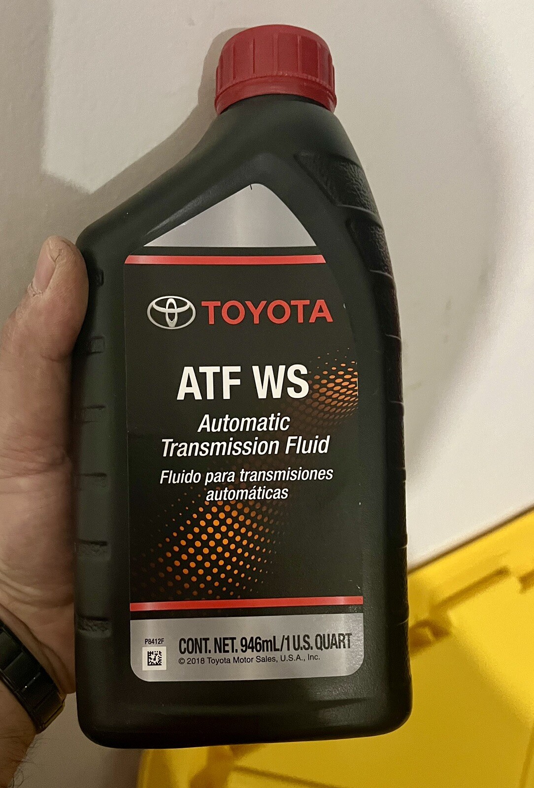 4 Quart GENUINE TOYOTA ATF WS Automatic Transmission Oil Fluid ATFWS ...