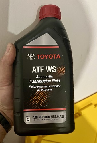 4 Quart GENUINE TOYOTA ATF WS Automatic Transmission Oil Fluid ATFWS ...