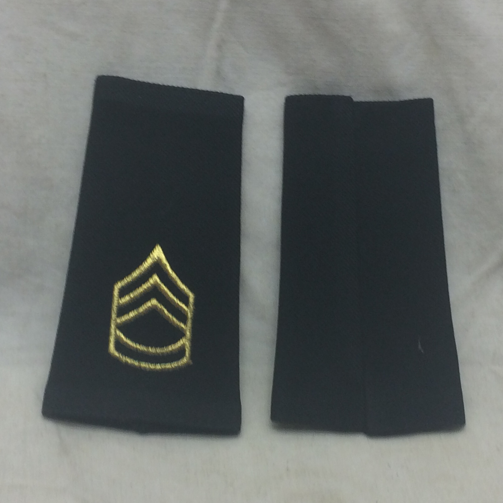 Military Army Uniform Shoulder Epaulet Insignia lot (2) Sergeant First ...