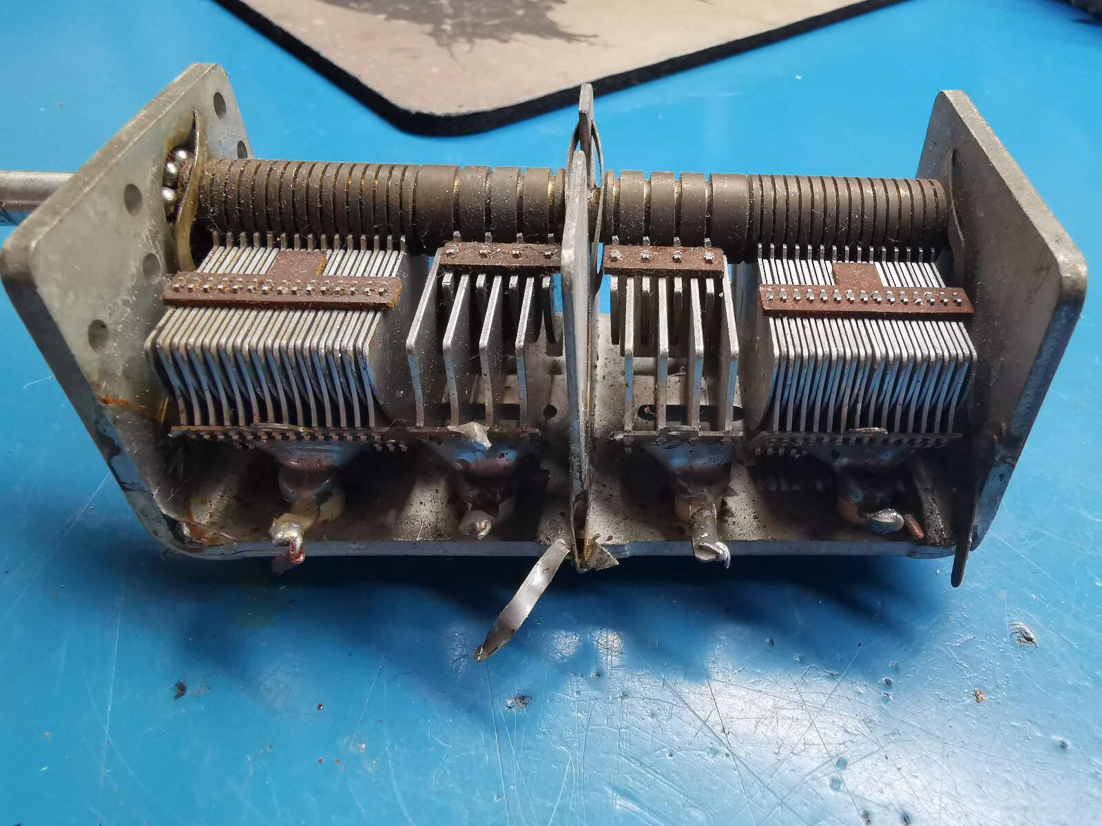 10pF to 590pF And 10pF to 25pF Quad Gang Variable Air Capacitor | eBay UK