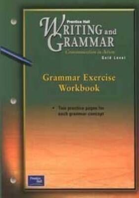 PRENTICE HALL WRITING & GRAMMAR GRAMMAR EXERCISE WORKBOOK GRADE 6 2 ...
