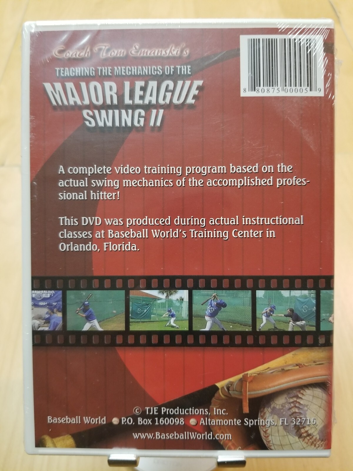 Baseball Worlds Dynamic Practice Organization DVD Tom Emanski for sale ...