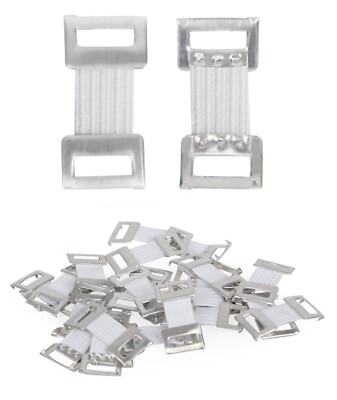 AT Surgical 100-Pack BandAce Secure Elastic Stretch Style Metal ...
