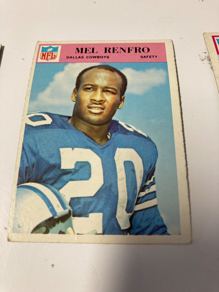 Lot of 60 different 1966 Philadelphia Football cards. Ditka, Brown ...