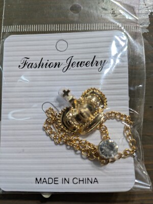 Fashion Jewelry Kings Crown With Fake Diamond Pin | eBay