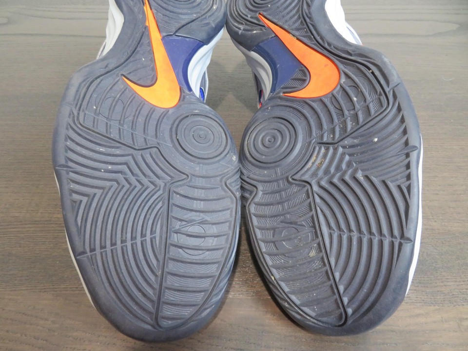 Nike Hyperdunk Low 2012 Shoes Mens 11 Silver Blue Orange Basketball ...