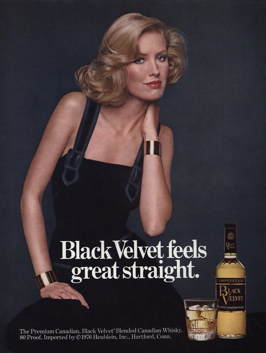 Black Velvet Whiskey Ads