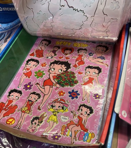 Betty Boop Sticker Sheets | eBay