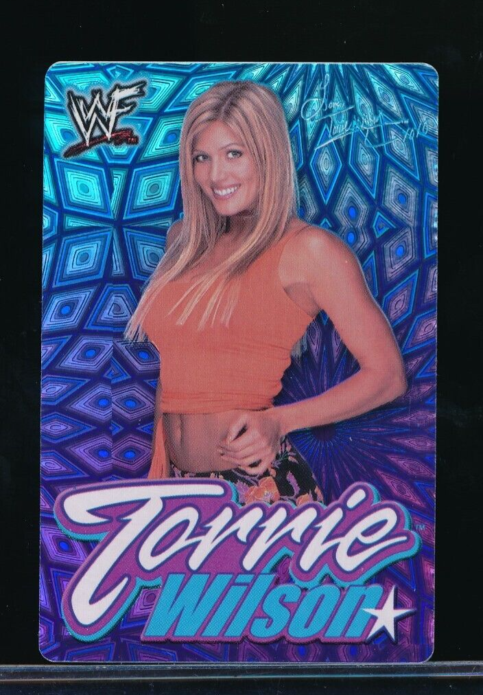 2002 WWF Vending Machine Prism Sticker TORRIE WILSON great for ttm | eBay