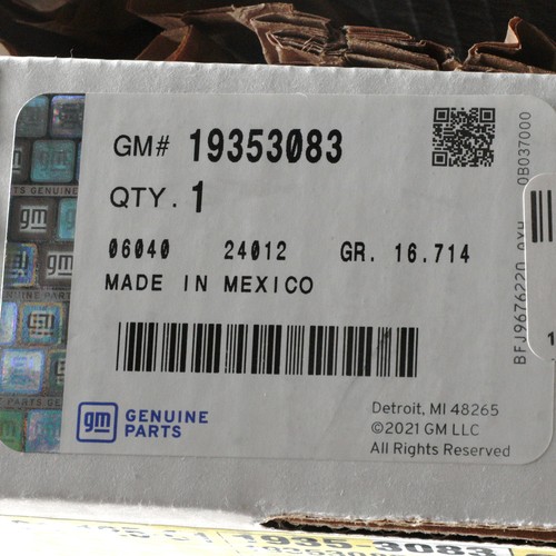 OEM NEW 2017-2024 Express Savana Front Seat Belt Buckle Passenger Side ...